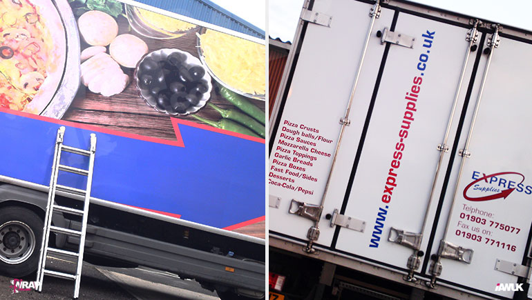 Food Van Graphics, Food Van Signwriting, Food Vehicle Stickers, Food ...
